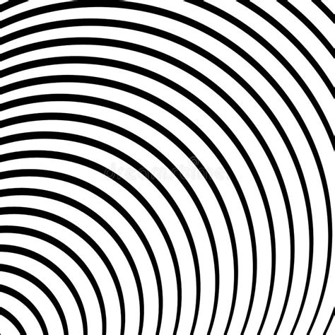 Concentric Circles Concentric Rings Abstract Geometric Pattern Stock Vector Illustration Of