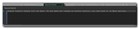 The Output Window