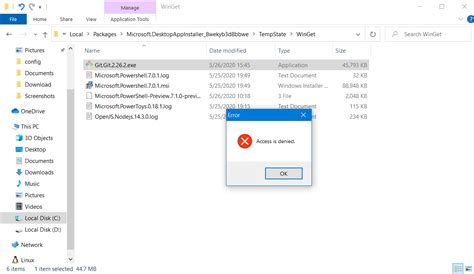 Git Cannot Be Installed Issue Microsoft Winget Cli GitHub