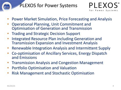 PPT PLEXOS For Power Systems Advanced Simulation Topics PowerPoint Presentation ID 1672024