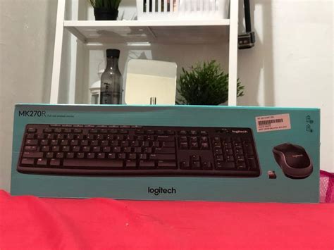 Wireless Keyboard And Mouse Logitech Mk270r Computers And Tech Parts And Accessories Mouse