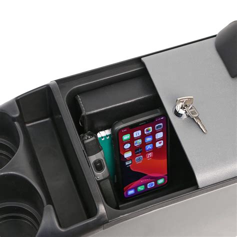 Low Profile Centre Console For Suvpick Upsminivans Grey Canadian Tire