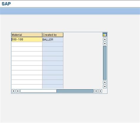 Solved Table Control Cursor Issue Sap Community