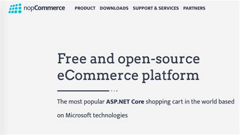 Shopify Vs Nopcommerce