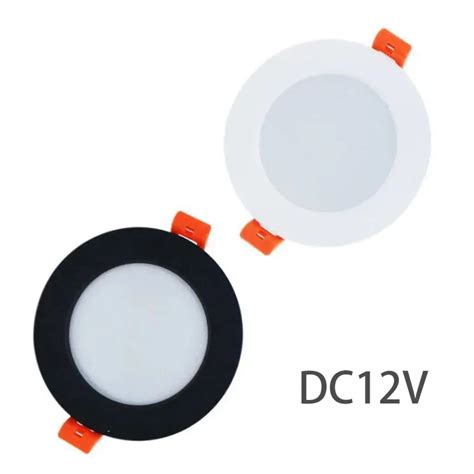 매립등 내장형 Led 천장 램프 스포트라이트 초박형 다운라이트 원형 장식 조명 Dc 12v 티몬