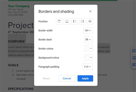 How To Add A Border In Google Docs Tom S Guide