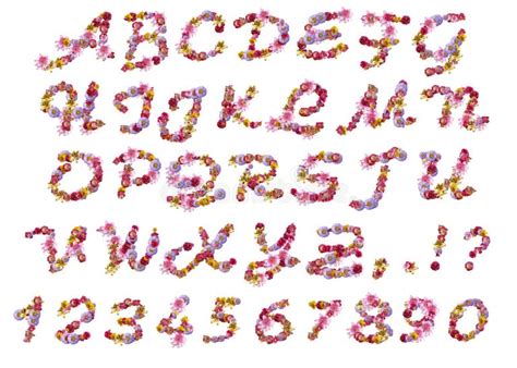 Cursive Flowers Stock Illustrations 888 Cursive Flowers Stock