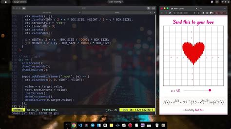 How To Create A Beating Heart Animation With Javascript Youtube