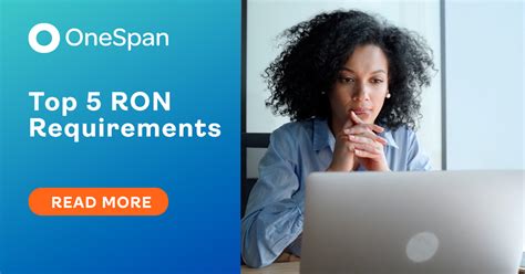Top Requirements When Evaluating Remote Online Notarization Ron Solutions Onespan