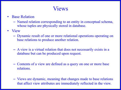 Lecture 2 Relational Model And Terminologypptx