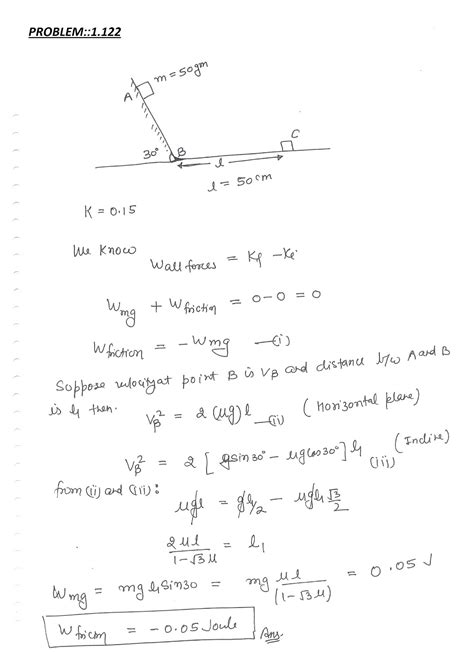 Solutions To I E Irodov By Rkh Problem 1 122