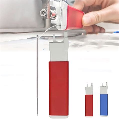 Cqcyd Under 5 2pcs Needle Threader Tool Automatic Needle Threader