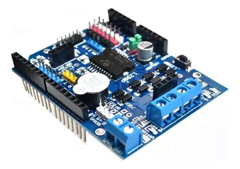 Shield Doble Puente H L298p Para Arduino Cuotas Sin Interés