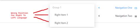 Vertical Menu Doesnt Dispaly Menu Item Groups And Submenues Correctly For Right To Left