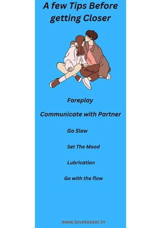 A Few Tips Before Having Sex Loveteaser PDF