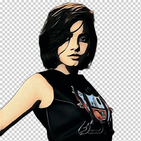 만화 검은 머리 인간 목 가상의 캐릭터 팝 아트 레트로 빈티지 만화 제스처 슬리브 Png Klipartz