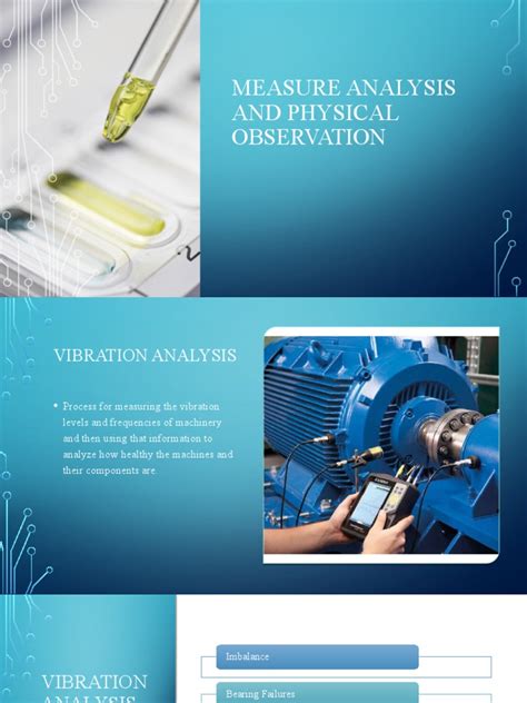 Vibration Analysis Detects Machinery Problems Pdf Spectral Density Frequency