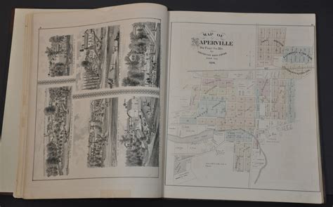 Combination Atlas Map Of Dupage County Illinois Curtis Wright Maps