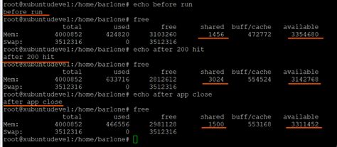 Under Linux Arm64 Flutter Application Not Free Shared Memory Even After Exit After Some Time