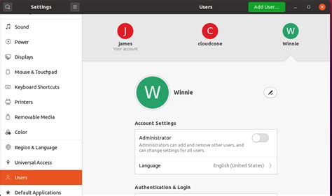 How To Create A User On Ubuntu 2004 Tutorials And How To Cloudcone