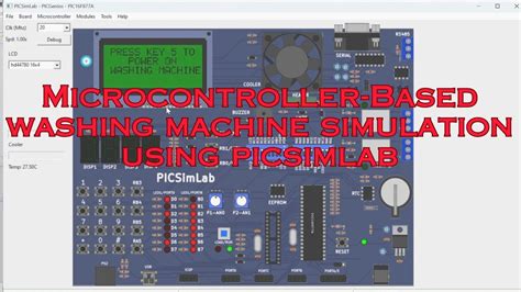 which microcontroller is used in washing machine at casey root blog