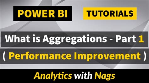 What Is Aggregation In Power Bi Tutorial Part Youtube