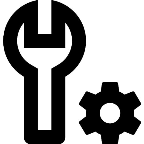 Cog Outline Icon Download Free 3