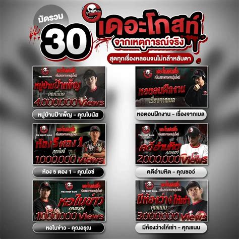 มัดรวม 30 เดอะโกสท์จากเหตุการณ์จริง👻 แกลเลอรีที่โพสต์โดย Sale Here Lemon8