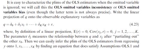 Regression Omitted Variables Problem Cross Validated