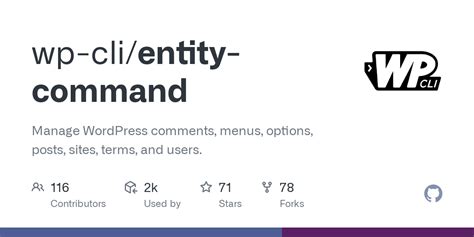 Entity Commandmenucommandphp At Main · Wp Clientity Command · Github