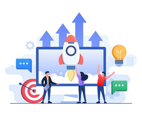 Businesspeople Launch Startup Business Project Successful Business Strategy Business