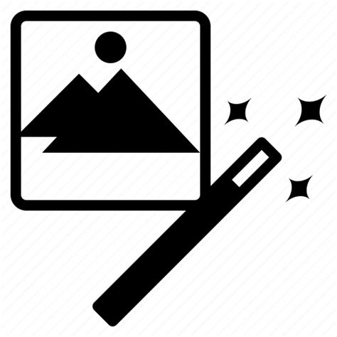 Magic Wand Wizard Graphic Tools Witch Photo Icon Download On Iconfinder