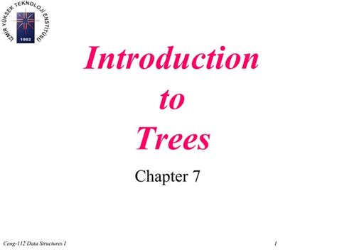 Introduction Totrees Ppt