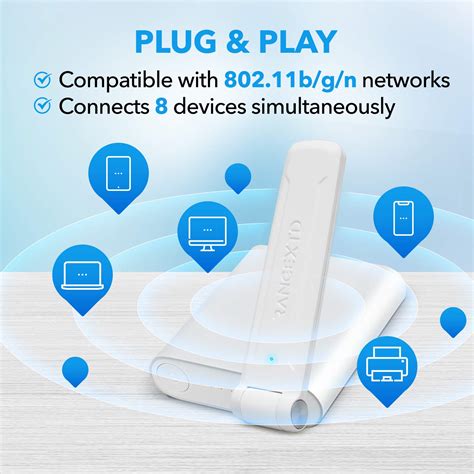 Buy Rangextd Usb Wifi Extender Antenna Usb Wifi Adapter For Desktop Pc And Laptop Mbps
