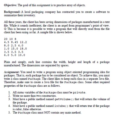 solved objective the goal of this assignment is to practice
