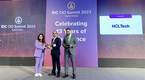 Hcltech Middle East On Linkedin Hcltech Ai Idcciosummit Superchargingprogress Nextgentech