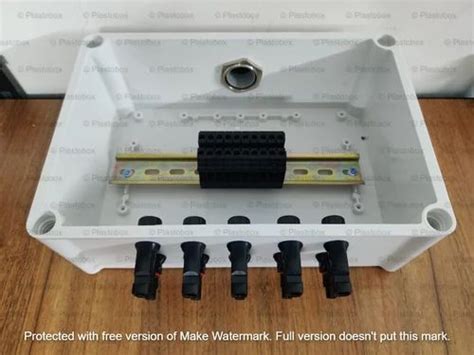 Terminal Box Plastic Enclosure With Terminal Block Manufacturer From Rajkot