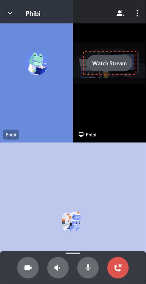 [mobile] Screenshare Faq Discord