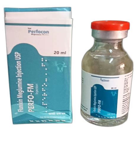Perfocon 20ml Flunixin Meglumine Injection Usp At Rs 75 Box In Gwalior