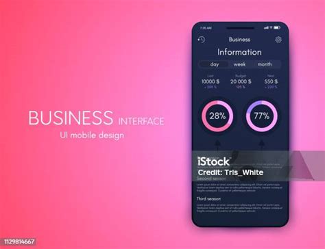 니스 애플 Ui Ux 디자인 웹 요소와 Ui 디자인 컨셉 디자인에 대한 스톡 벡터 아트 및 기타 이미지 디자인 모던 양식