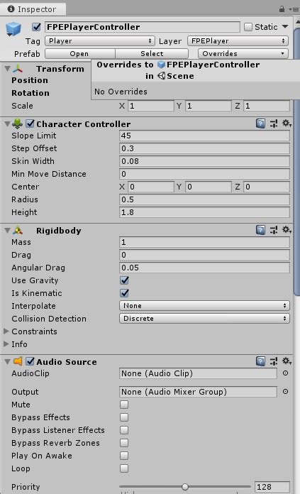 C Why I Can T Make Overrides On My Prefab After Made Some Position Changes For The Prefab