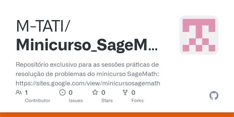 Minicurso SageMath Sage Aula 1 Python Teoria Ipynb At Main M