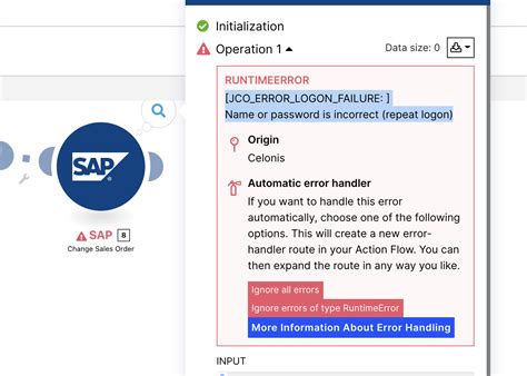 Troubleshooting SAP