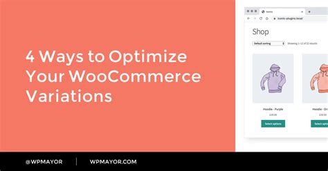 6 Ways To Optimize Your Woocommerce Variations Anisul Shahed