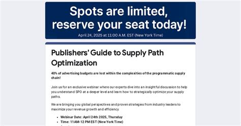 Publishers Guide To Supply Path Optimization Adpushup