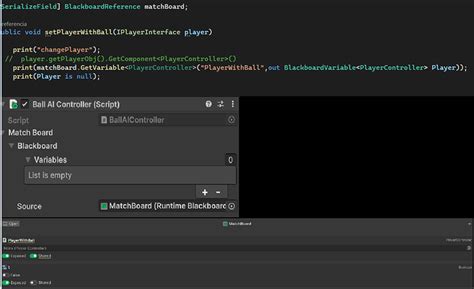 Blackboard Variables Dont Appear In Blackboardreference Inspector Unity Engine Unity Discussions