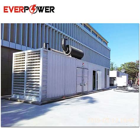 2150kva 2200kva 2250kva Iso 40ft Container Containerized Diesel Generator Generating Set Genset