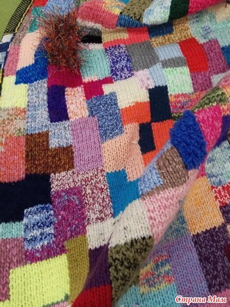 Пледы спицами Лоскутное вязание Вязание Вязанные одеяла
