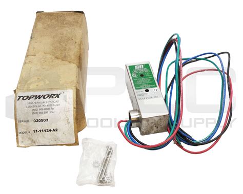 new topworx 11 11124 a2 leverless proximity sensor limit switch 10a