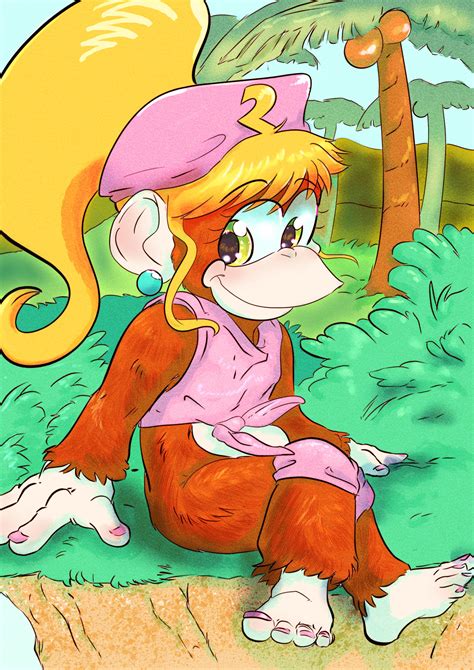 Dixie Kong By Pencilforge On Deviantart
